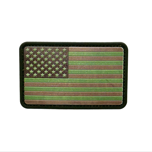 American Flag PVC Morale Patch – Tactical Outfitters