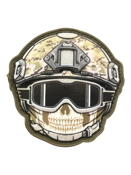 Tactical Skull Operator PVC Morale Patch – Tactical Outfitters