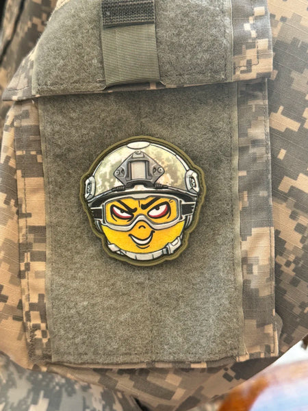 Night Ops Smirk PVC Morale Patch – Tactical Outfitters