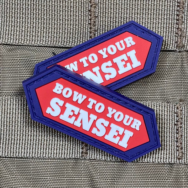 Bow to your Sensei PVC Morale Patch – Tactical Outfitters