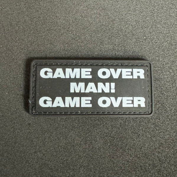 GAME OVER MAN! PVC MORALE PATCH – Tactical Outfitters