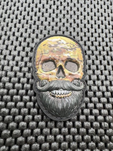 Bearded Skull PVC Morale Patch – Tactical Outfitters