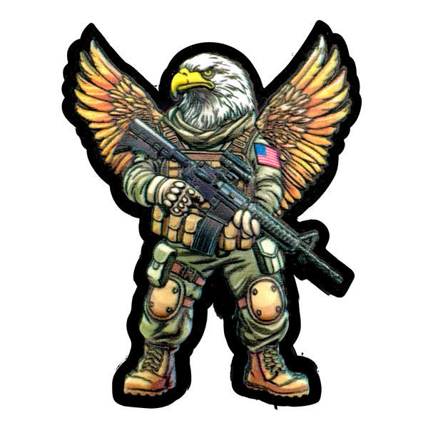 Battle Eagle PVC Morale Patch – Tactical Outfitters