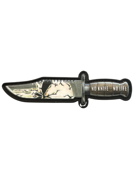 No Knife - No Life PVC Morale Patch – Tactical Outfitters