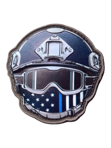 Thin Blue Line Operator PVC Morale Patch – Tactical Outfitters