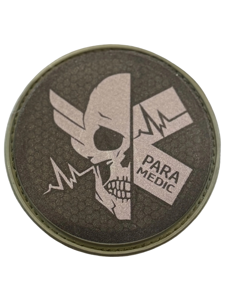Tactical Paramedic Skull PVC Morale Patch – Tactical Outfitters