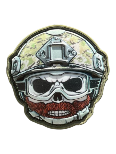 Bearded Operator PVC Morale Patch – Tactical Outfitters