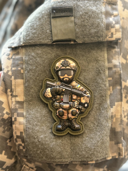 UKR Combat Operator PVC Morale Patch – Tactical Outfitters