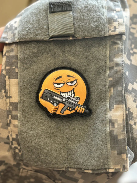 Tactical Smile PVC Morale Patch – Tactical Outfitters