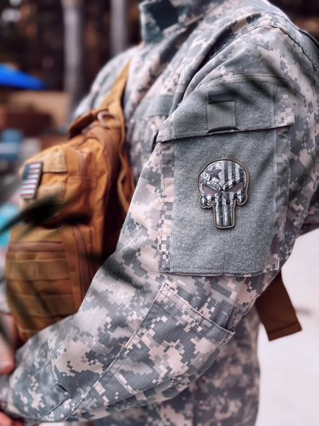 U.S. Army Skull PVC Morale Patch – Tactical Outfitters