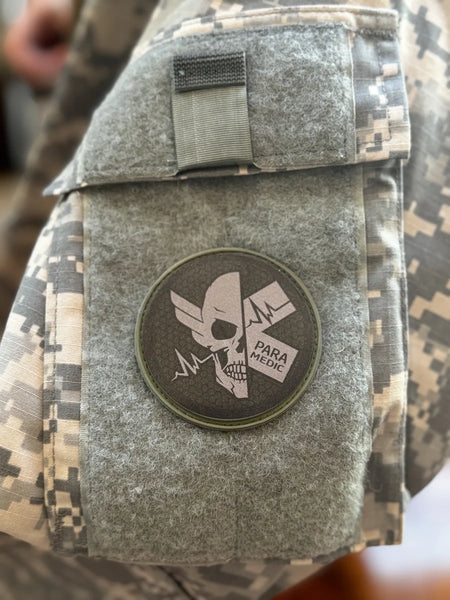 Tactical Paramedic Skull PVC Morale Patch – Tactical Outfitters