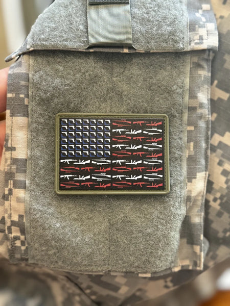 2A US FLAG PVC MORALE PATCH – Tactical Outfitters
