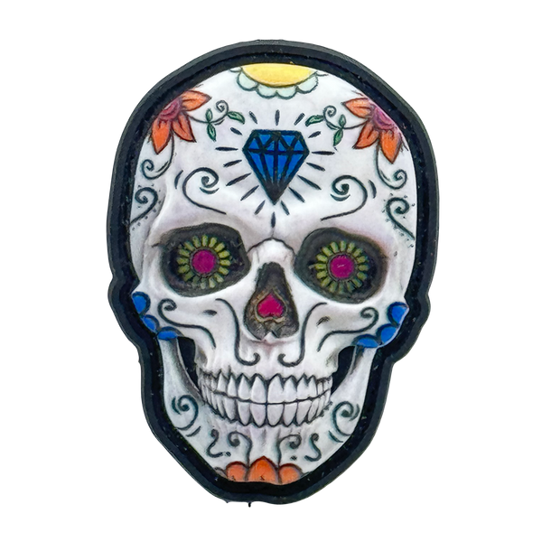 Sugar Skull PVC Morale Patch – Tactical Outfitters