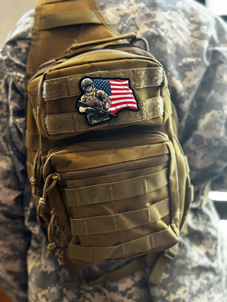 Bravo Patriot PVC Morale Patch – Tactical Outfitters