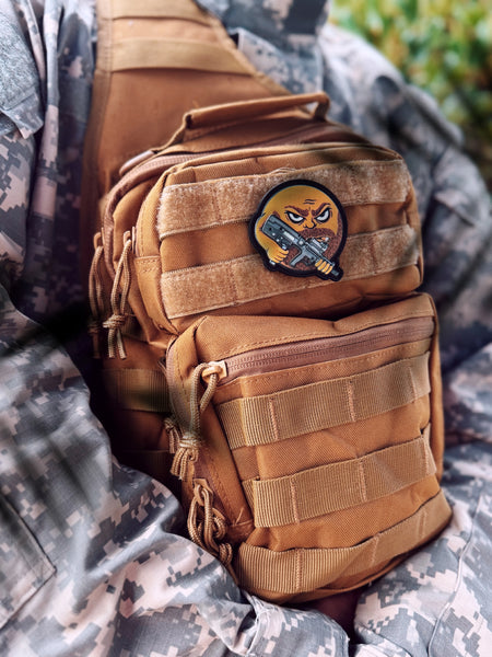 Beard Emoji PVC Morale Patch – Tactical Outfitters