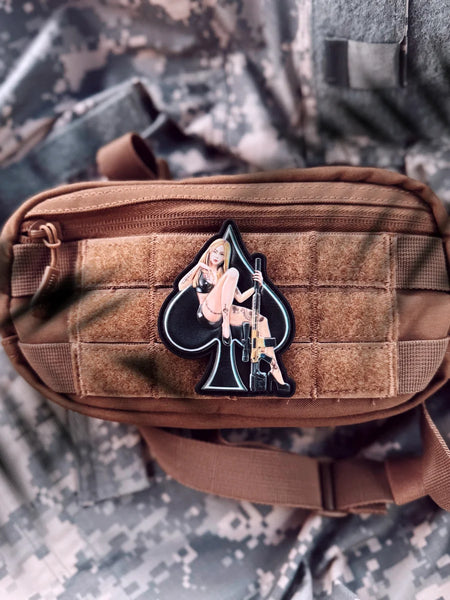 Fatal Queen of Spades PVC Morale Patch – Tactical Outfitters