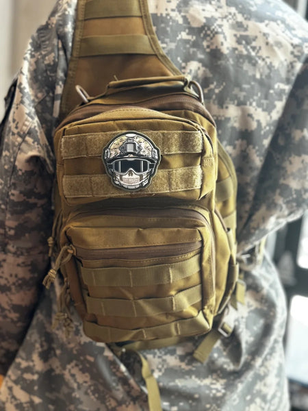 Tactical Skull Operator PVC Morale Patch – Tactical Outfitters