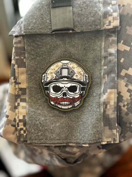 Bearded Operator PVC Morale Patch – Tactical Outfitters