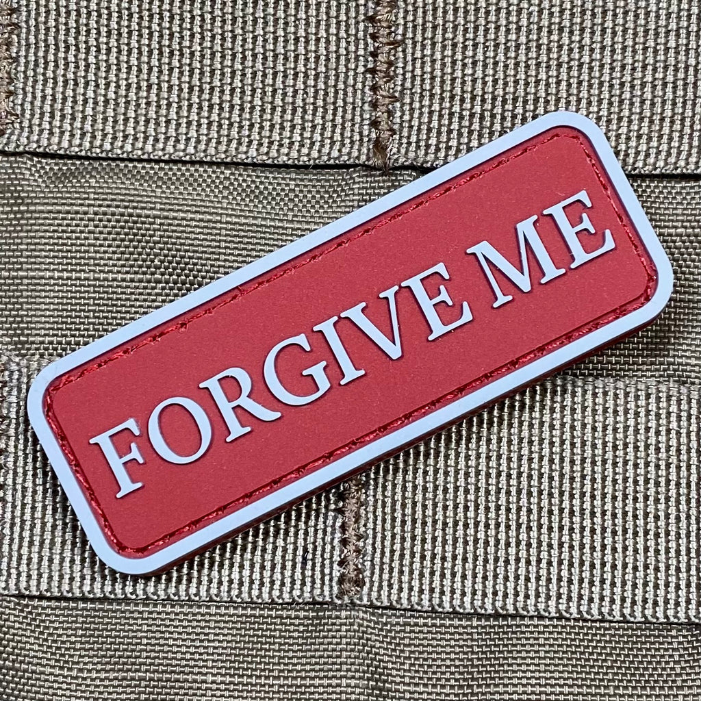 FORGIVE ME PVC MORALE PATCH – Tactical Outfitters