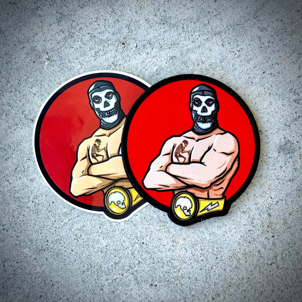 Sneakreaper Industries “El Misfit” Morale Patch & Sticker Set ...