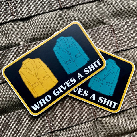 Gold Jacket Green Jacket Sticker – Tactical Outfitters