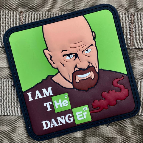 I AM THE DANGER PVC MORALE PATCH – Tactical Outfitters