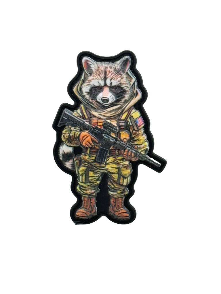 Tactical Raccoon PVC Morale Patch – Tactical Outfitters