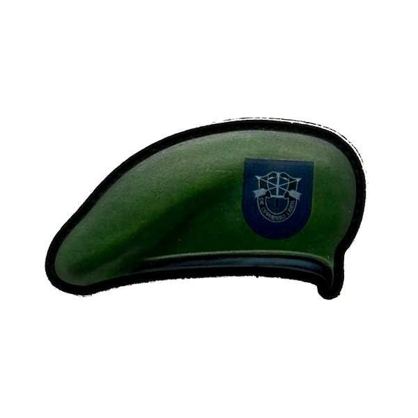 Green Beret PVC Morale Patch – Tactical Outfitters