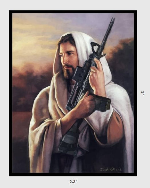 2A Jesus Sticker – Tactical Outfitters