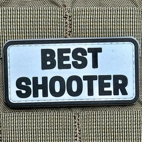 BEST SHOOTER PVC MORALE PATCH – Tactical Outfitters