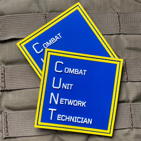 Combat Unit Network Technician PVC Morale Patch – Tactical Outfitters
