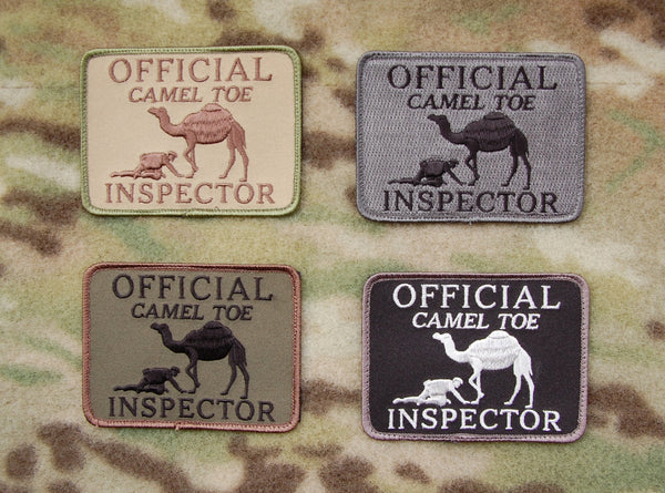 OFFICIAL CAMEL TOE INSPECTOR MORALE PATCH – Tactical Outfitters