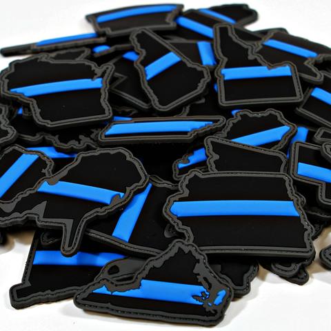 EVERY STATE IN THIN BLUE LINE MORALE PATCH SERIES – Tactical Outfitters