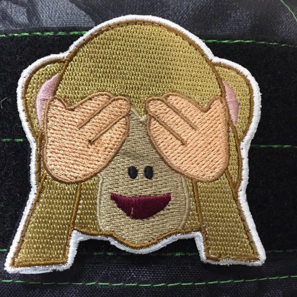 SEE NO EVIL MONKEY MORALE PATCH – Tactical Outfitters