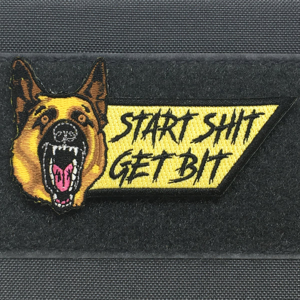 START SHIT GET BIT - MORALE PATCH – Tactical Outfitters