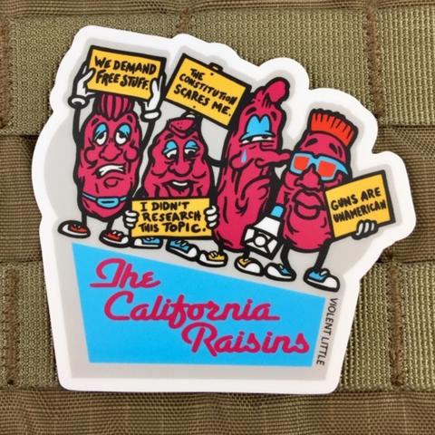THE CALIFORNIA RAISINS STICKER – Tactical Outfitters