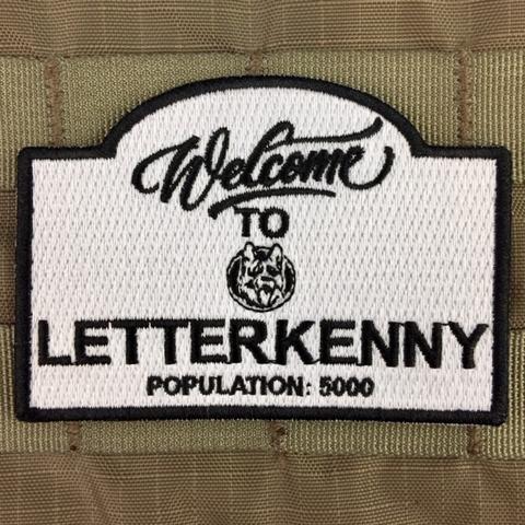 WELCOME TO LETTERKENNY MORALE PATCH – Tactical Outfitters