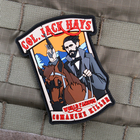 JACK HAYS COMANCHES PVC MORALE PATCH – Tactical Outfitters