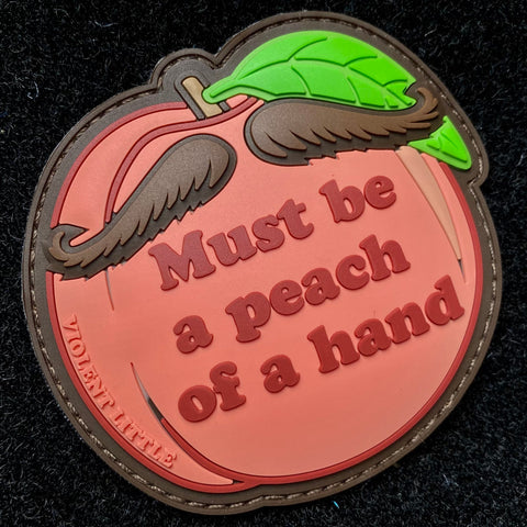 Peach Of A Hand Tombstone PVC Morale Patch – Tactical Outfitters