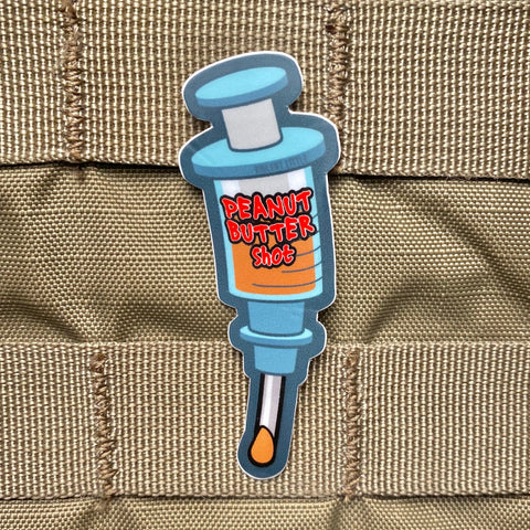 PEANUT BUTTER SHOT STICKER – Tactical Outfitters