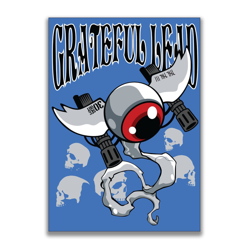 GRATEFUL LEAD STICKER – Tactical Outfitters