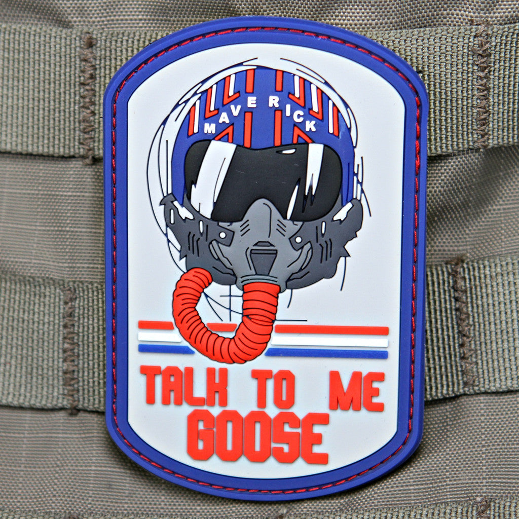 Talk To Me Goose Top Gun PVC Morale Patch – Tactical Outfitters