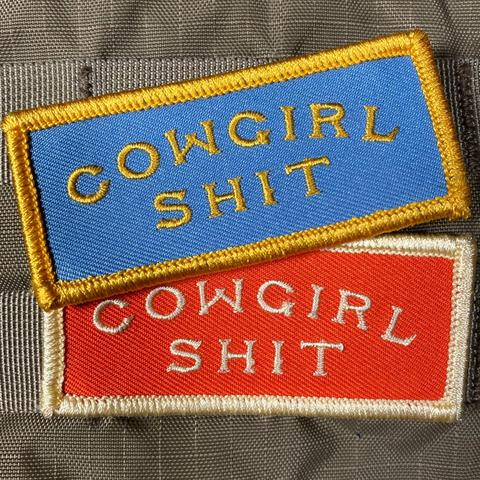 COWGIRL SHIT MORALE PATCH – Tactical Outfitters