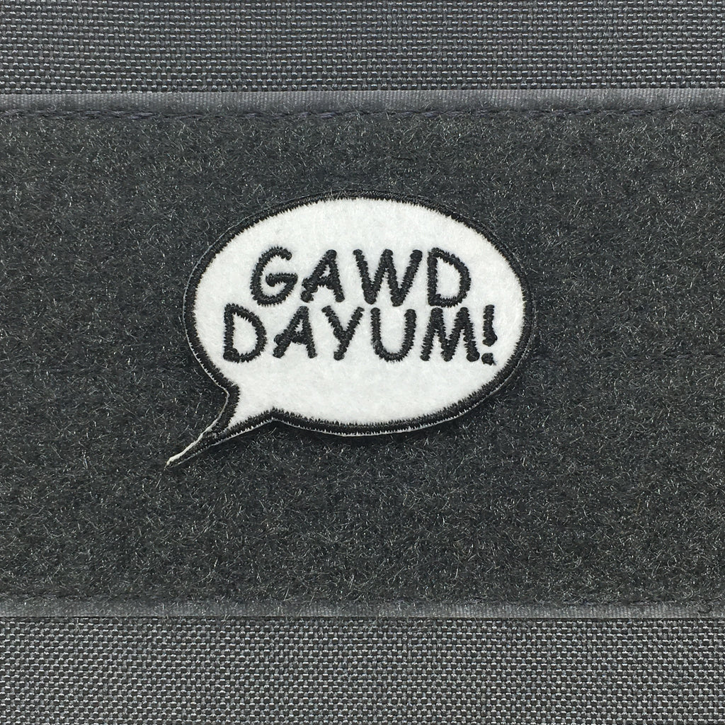 GAWD DAYUM! MORALE PATCH – Tactical Outfitters