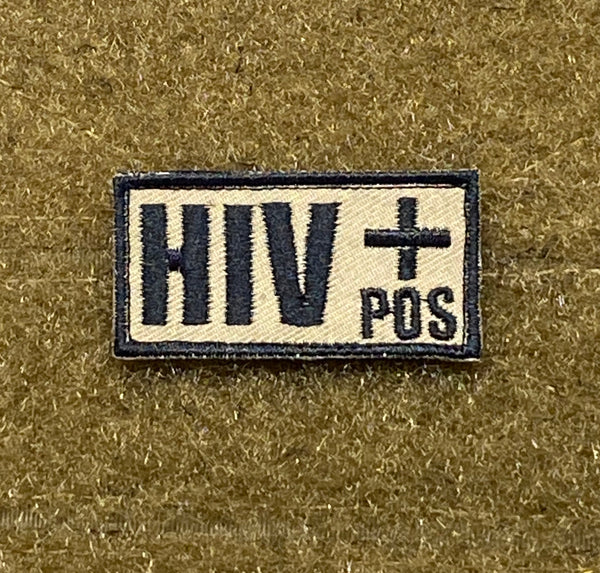 HIV +/- Morale Patch – Tactical Outfitters