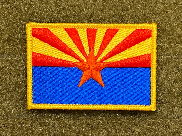 Arizona Flag Morale Patch – Tactical Outfitters