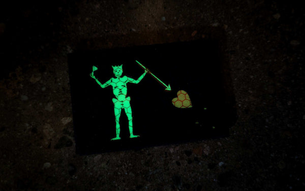Blackbeard - Edward Teach - Laser Cut GITD Morale Patch – Tactical ...