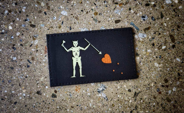 Blackbeard - Edward Teach - Laser Cut GITD Morale Patch – Tactical ...