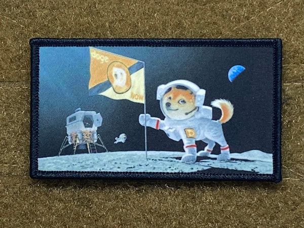 Doge On The Moon Morale Patch – Tactical Outfitters