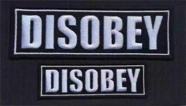 Disobey Morale Patch – Tactical Outfitters